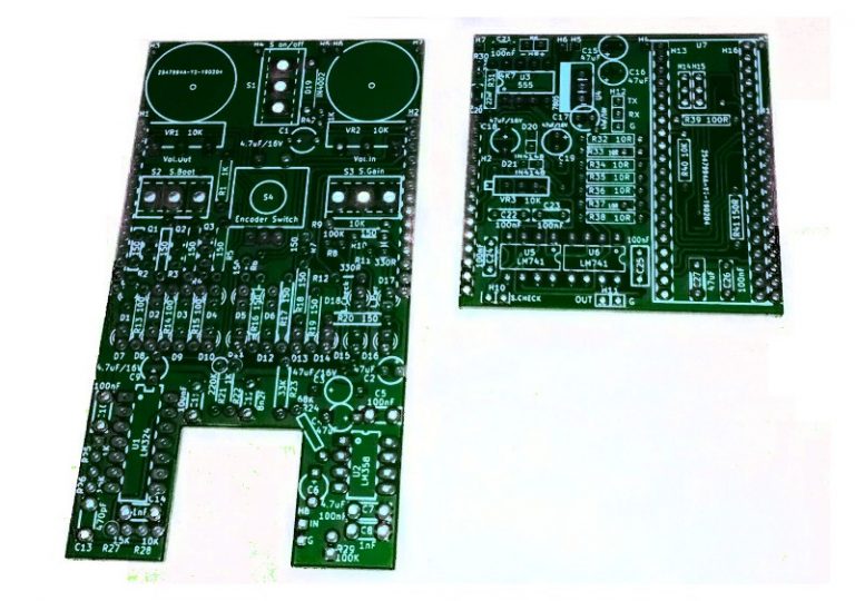 DSPCB-12 Deepstomp Main Board PCB Circuit Version 1.2 – Deeptronic