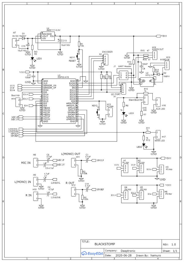 I.1. Schematic Diagram – Deeptronic